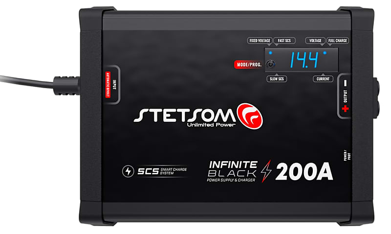 Stetsom Infinite 200A Smart Battery Charger Car Audio Power | Reverb