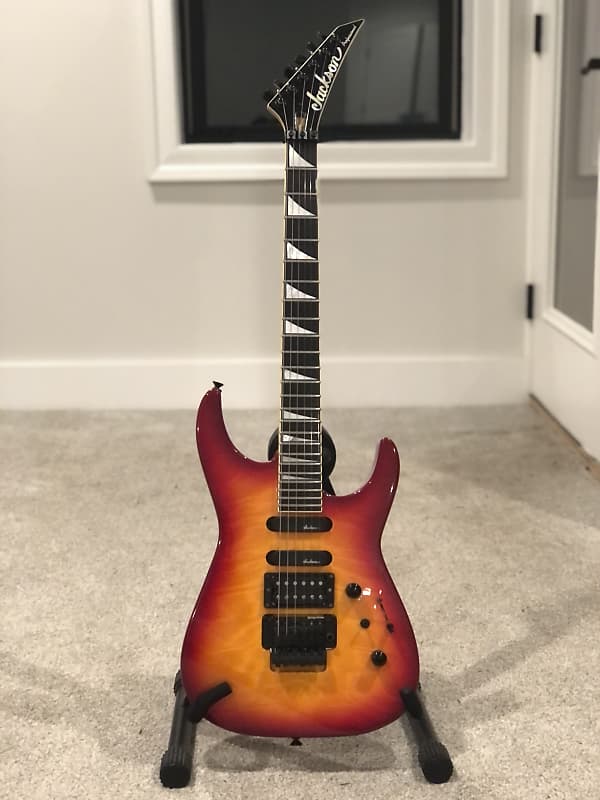 Jackson Fusion Professional 1990ish - Cherry Sunburst | Reverb