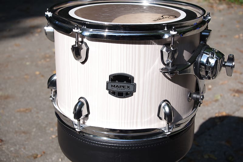 Mapex Bonewood Mars crossover birch 12" rack tom add on White | Reverb