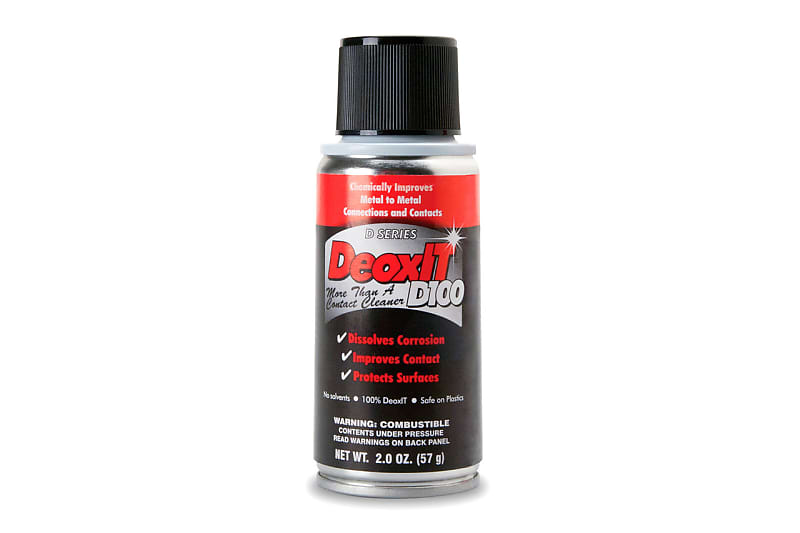 Hosa CAIG DeoxIT Contact Cleaner, 100% Spray, 2 oz | Reverb