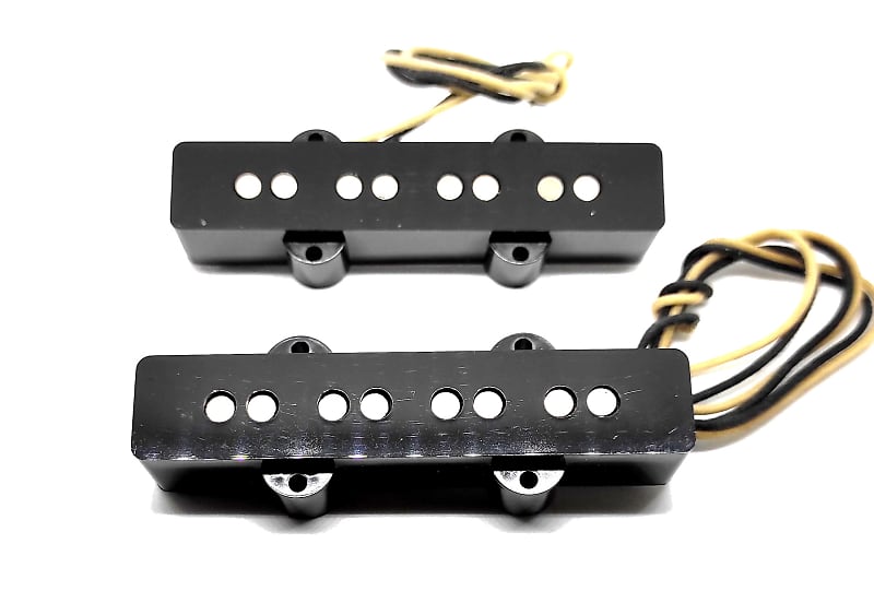 Black "JB Vintage" Pickup set for 4 strings J-Bass, by | Reverb