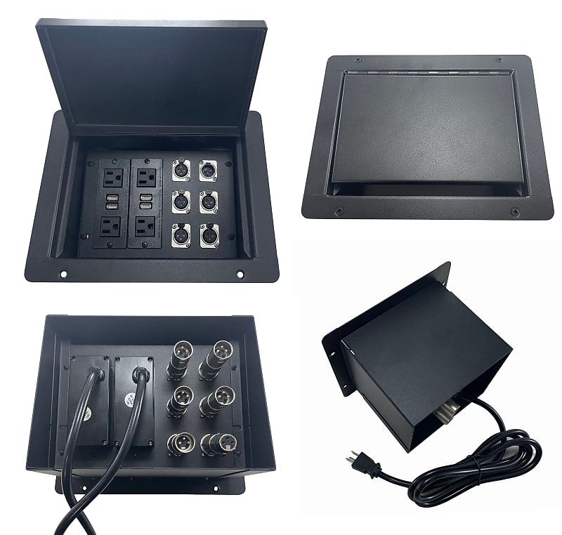 PROCRAFT LARGE GAP LID FEED-THRU RECESSED Stage Pocket/Floor | Reverb