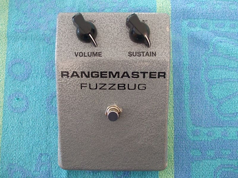 British Pedal Company guitar pedal Rangemaster Fuzzbug Tone | Reverb