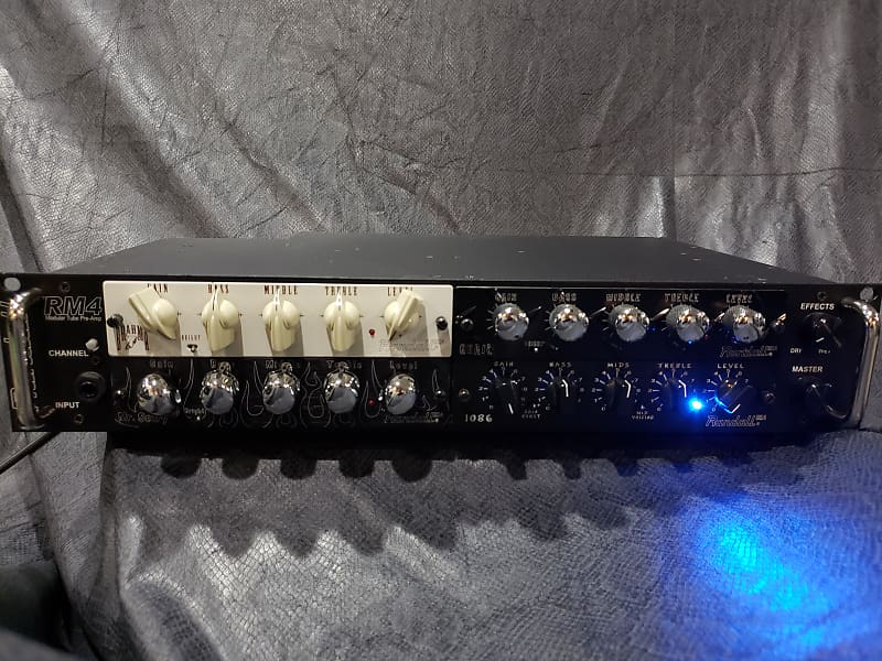 Randall RM4 Modular Tube Pre-Amp and footswitch 2008 Modules | Reverb
