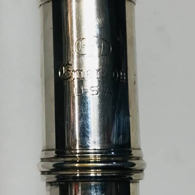Emerson USA Flute Open Hole Sterling HeadJoint full repad | Reverb