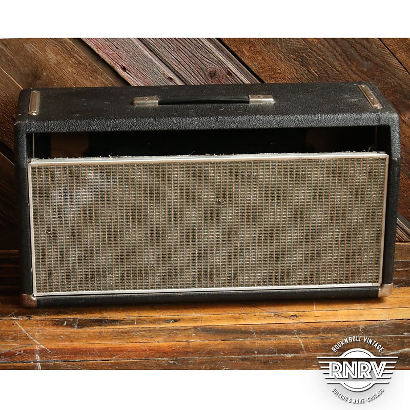 1960's Fender Bandmaster Reverb Head Cabinet Drip Edge | Reverb
