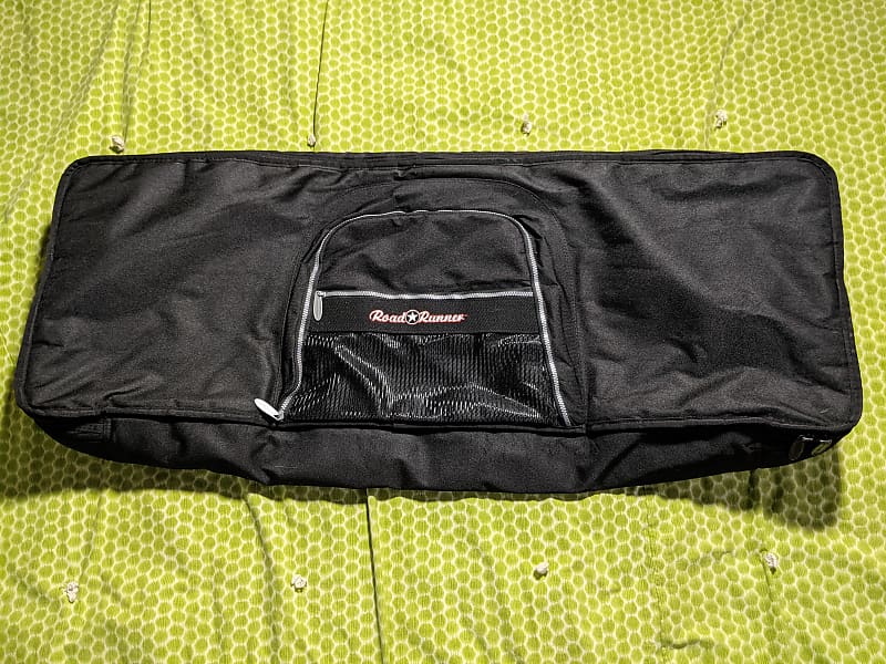 Road Runner 61 Key Keyboard Gig Bag - Black | Reverb
