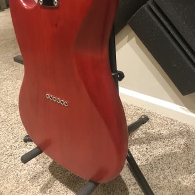 Warmoth Mustang Duo-Sonic 2015 Satin Red | Reverb
