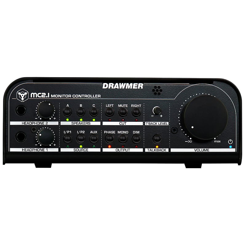 Drawmer MC2.1 Desktop Monitor Controller with Talkback and | Reverb