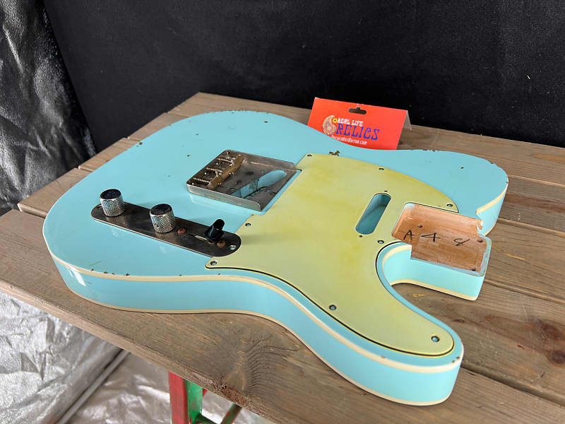 Real Life Relics Nitro Tele® Telecaster® Body Double Bound | Reverb