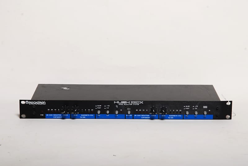 Rocktron hush iicx rackmount noise reduction black | Reverb Australia
