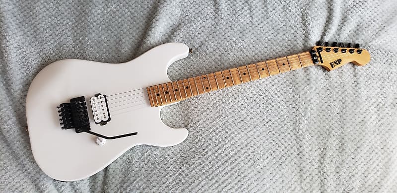ESP Strat 1986 primer white | Reverb