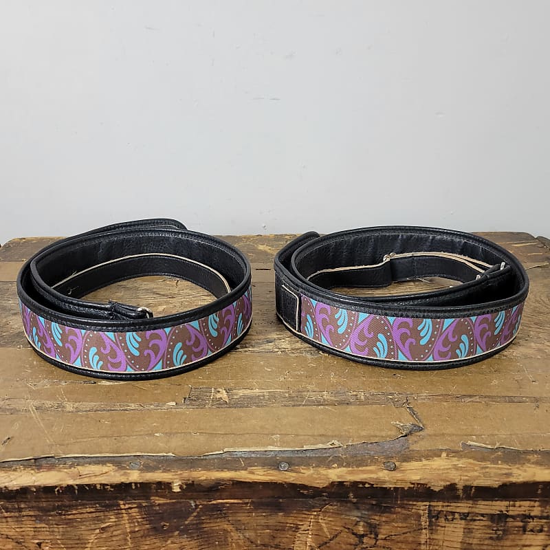 Pair of Kyser KS1C Guitar Straps With Built-In Capo-Keeper | Reverb