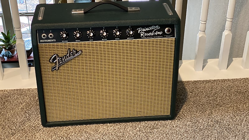 Fender '65 Princeton Reverb Reissue "British Green" FSR | Reverb