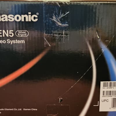 Panasonic SC-EN5 CD Stereo System CD Player in Original | Reverb