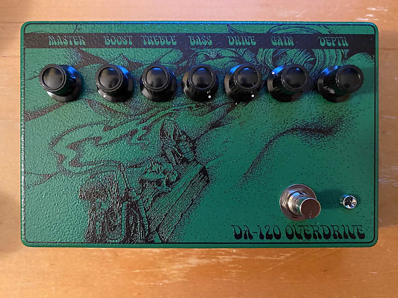 Dunwich DA120 OD 2019 — Green Matamp GT-120 style pedal | Reverb