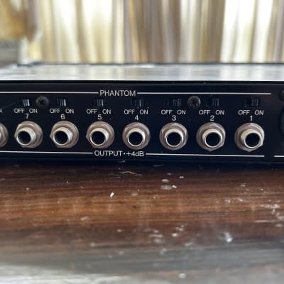 yamaha MLA-7 8-channel mic preamp rackmount works great | Reverb