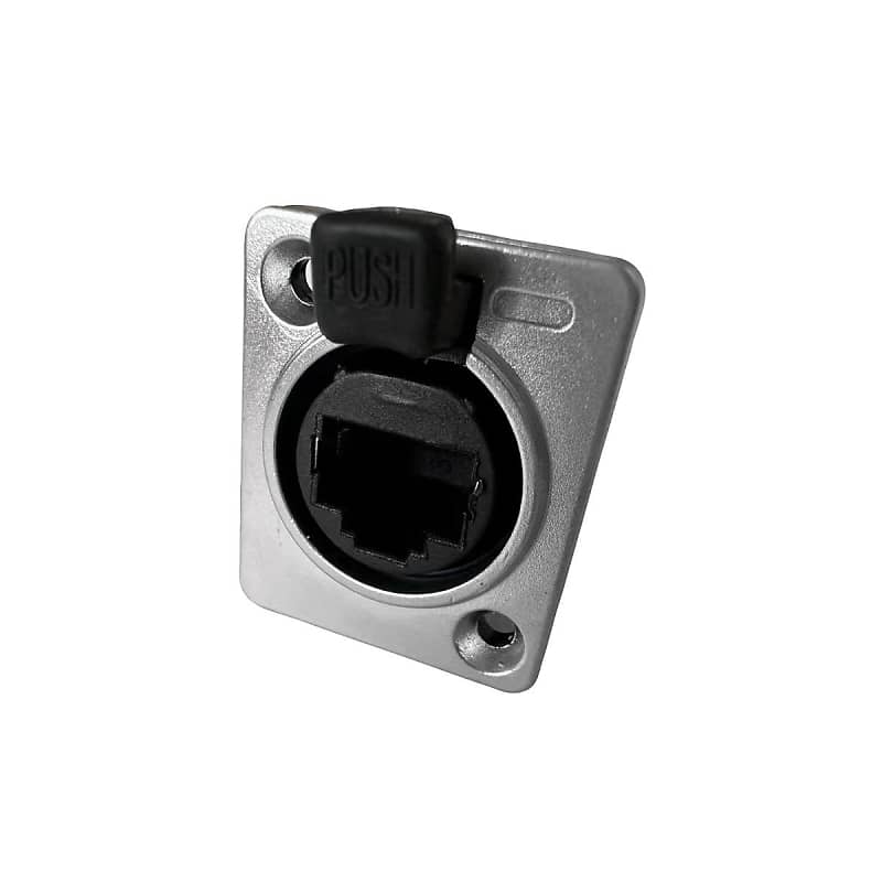 ProX XC-RJ45-FFP Ethernet Feed Through D-Series Panel Mount | Reverb