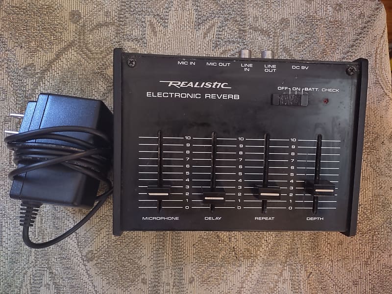 Realistic Electronic Reverb - WORKS | Reverb