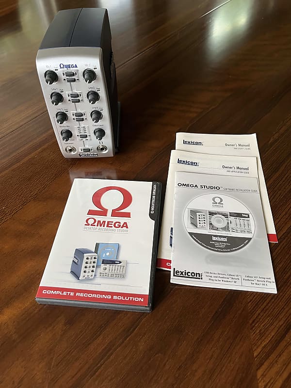 Lexicon Omega Recording Interface w/ SW, Manuals, Power | Reverb