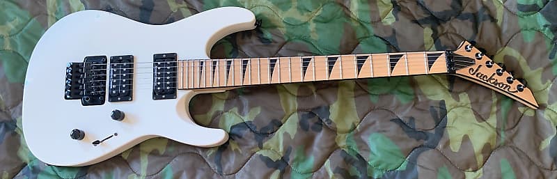 Jackson Dinky White Japan MIJ | Reverb