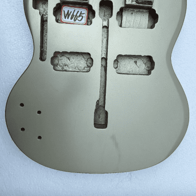 Left Handed Double Neck SG Style Guitar Body with Necks, | Reverb