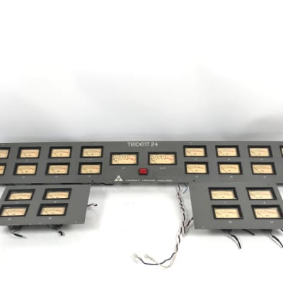 Trident Series 24 Meter Bridge VU Meter Mixing Console | Reverb UK