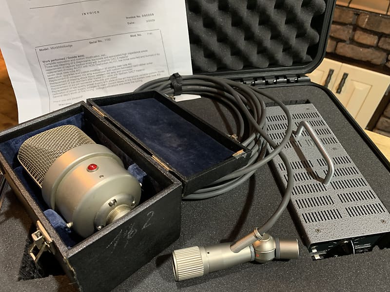 Neumann M49 Vintage Microphone - Klaus Heyne Mod - Awesome! | Reverb