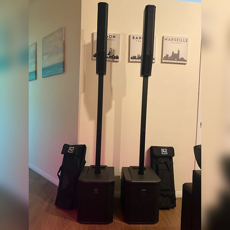 EV Evolve Portable Loudspeaker and Subwoofer x2 | Reverb