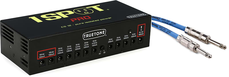 Truetone 1 SPOT PRO CS12 12-output Isolated Guitar Pedal | Reverb