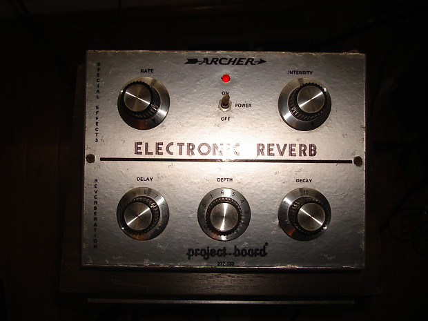 Archer electronic reverb project board 70s | Reverb