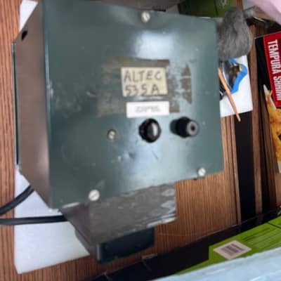 Altec 250 SU working tube mixer 1950 - green | Reverb