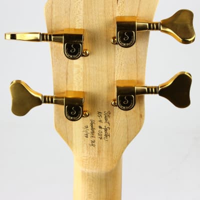 UNPLAYED! 1993 USA Stuart Spector Designs NS-4 Bass - SSD | Reverb