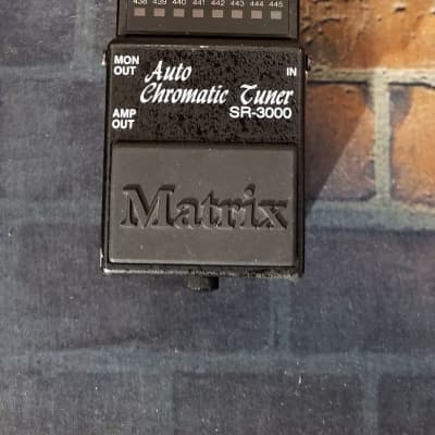 Matrix SR-3000 Auto-Chromatic Tuner(in original box) | Reverb
