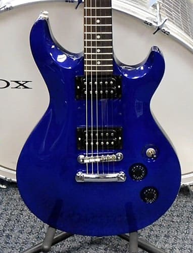 2008 Cort M200 Double-Cutaway Electric Guitar! Sapphire Blue | Reverb