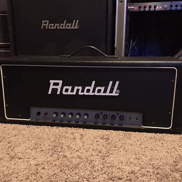 Randall Rg100es 80s Black tolex Dimebag Darrell | Reverb Australia