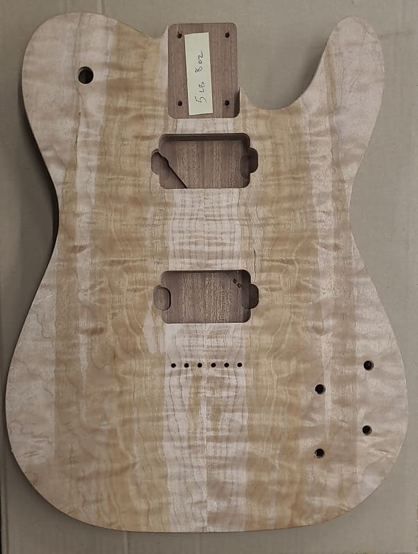 NOS Unbranded Custom HH Telecaster Replacement Body | Reverb