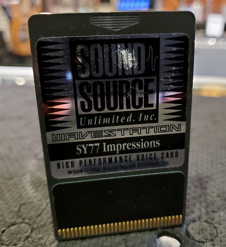 Sound Source Unlimited SY77 Impressions Voice Card for | Reverb