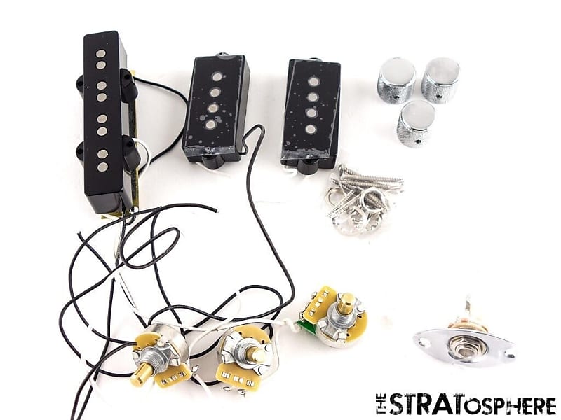 Fender American Performer Precision P Bass Jazz PICKUPS POTS | Reverb