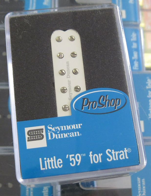 Seymour Duncan Little 59 for Strat Bridge White SL59-1b | Reverb
