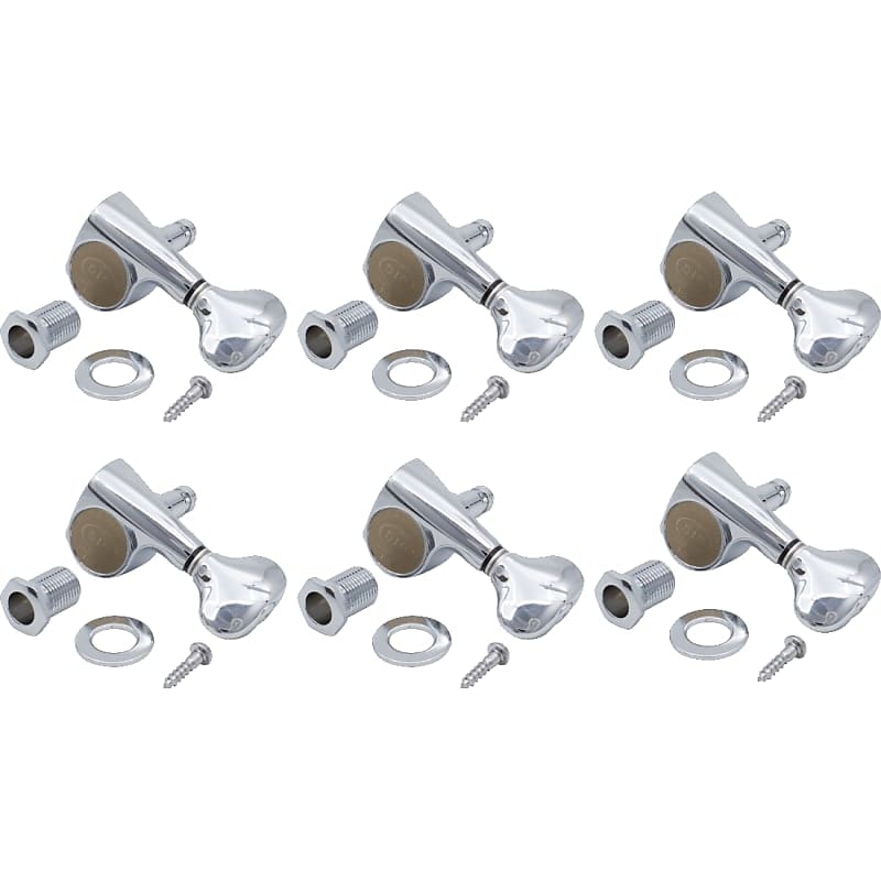 Tuners - Gotoh, SGS510Z MG, Mini 510 Locking, 6-in-a-line, | Reverb