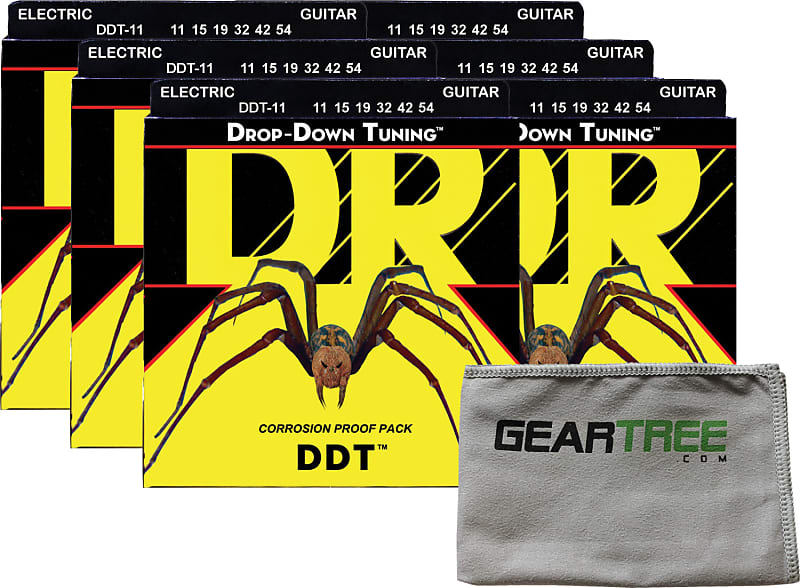 DR Strings DDT-11 Drop Down Tuning Electric String Bundle | Reverb