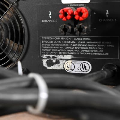 QSC MX 3000a 2-Channel Power Amplifier CG01A9D | Reverb