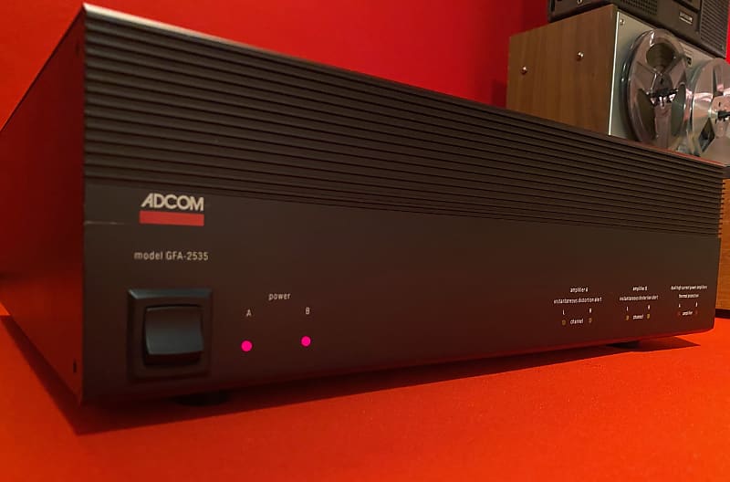 Adcom GFA-2535 Power Amplifier - 4 Channel 200 Watts/60 Per | Reverb