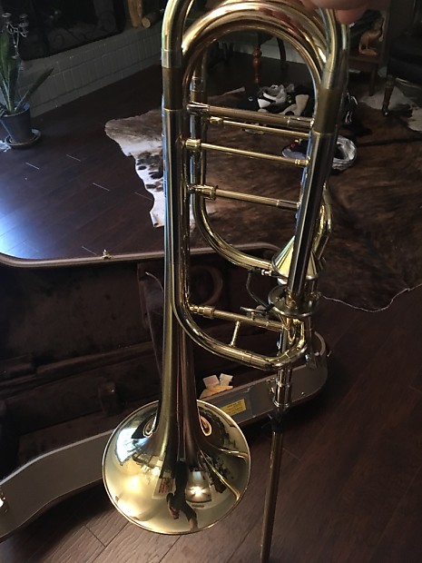 Edwards (Getzen) Bass Trombone B454(E) 1996 Yellow | Reverb UK