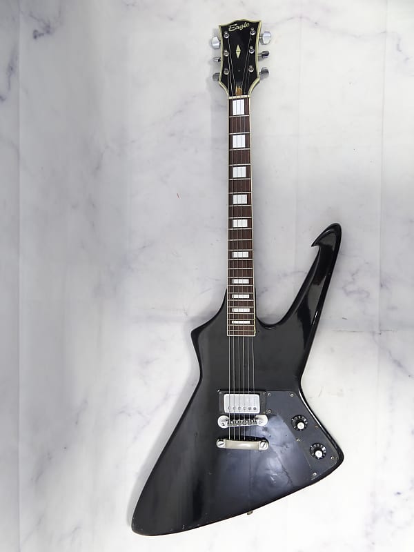Eagle Electric Guitar Vintage - BLACK | Reverb