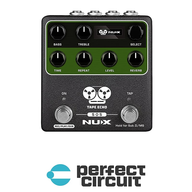 NUX Tape Echo Delay Pedal [DEMO] | Reverb