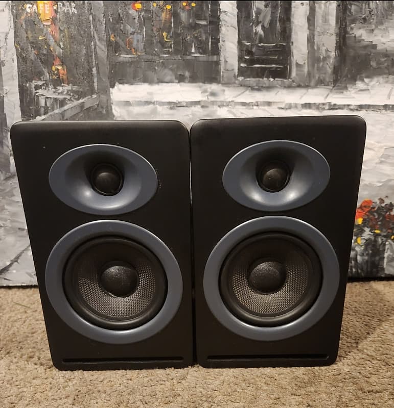 AudioEngine Audioengine P4 Passive Bookshelf Speakers 90s | Reverb
