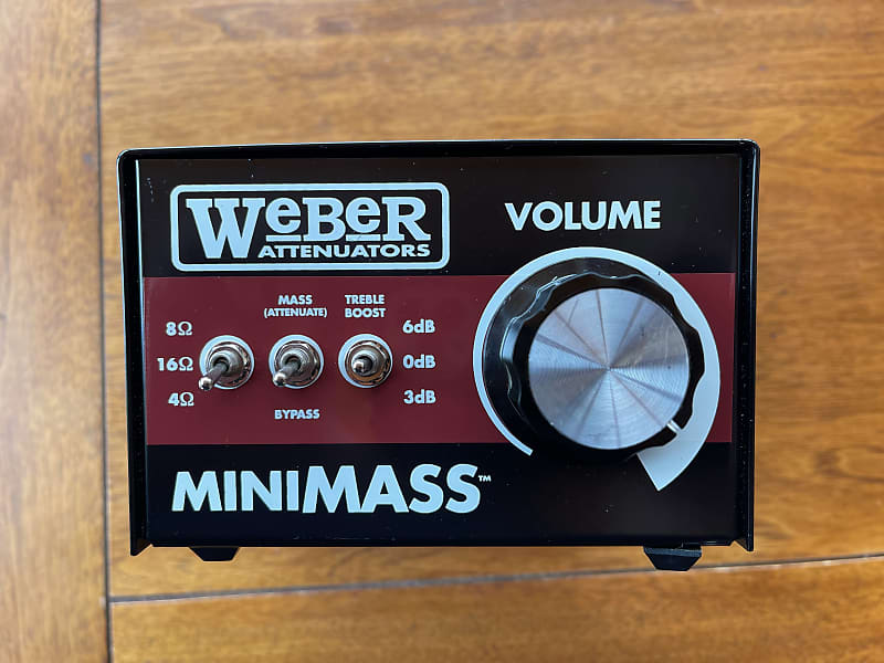 Weber Minimass 50 Amp Attenuator | Reverb