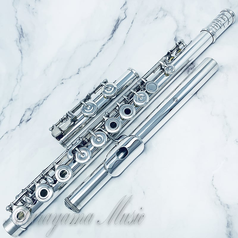 Muramatsu AD RC Ring Key Flute Handmade All Silver Model | Reverb
